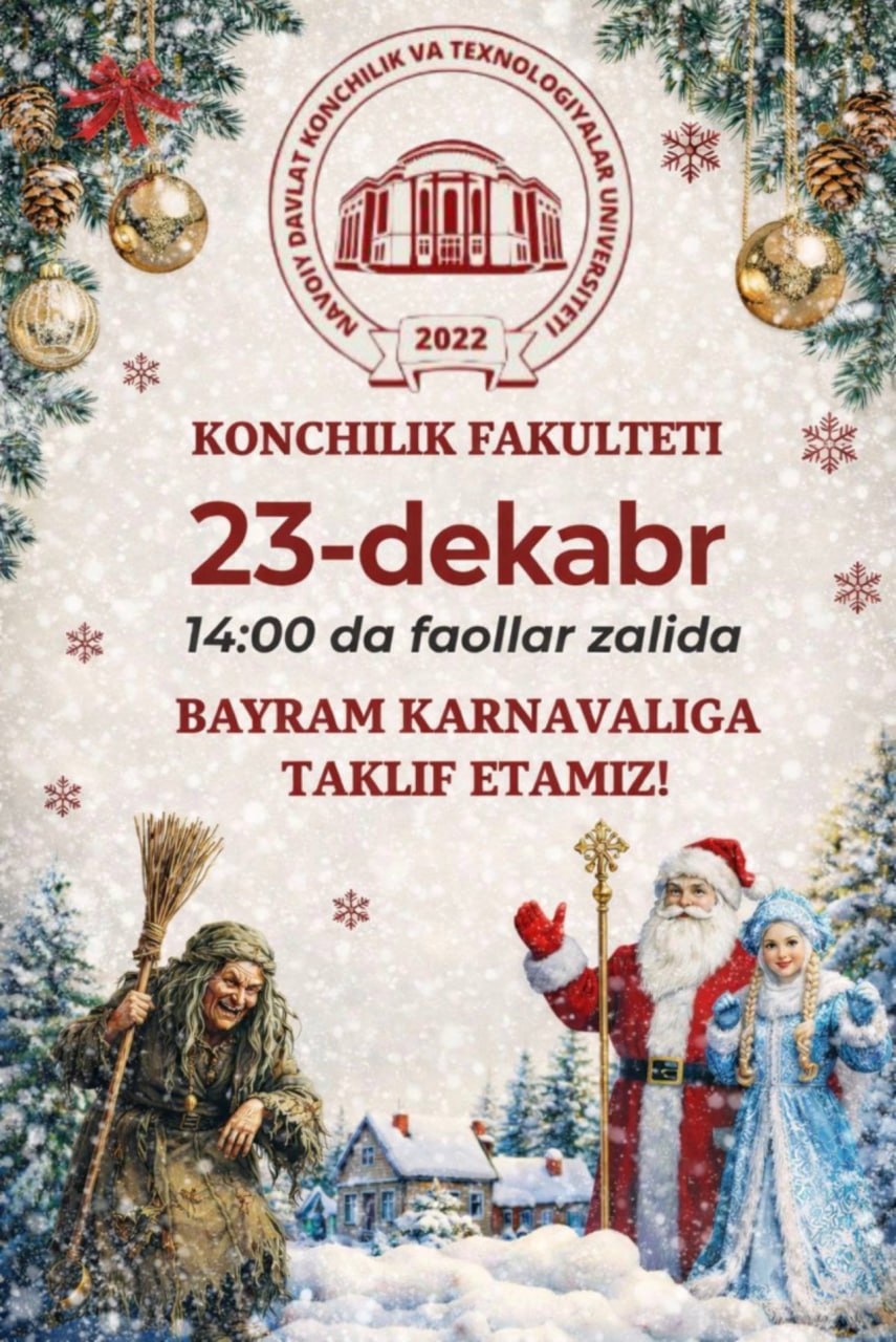 Navoiy davlat konchilik va texnologiyalar universiteti